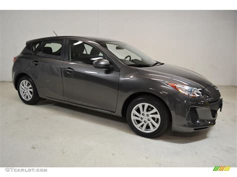 2012 Graphite Mica Mazda Mazda3 I Touring 5 Door 90408760 Photo 2