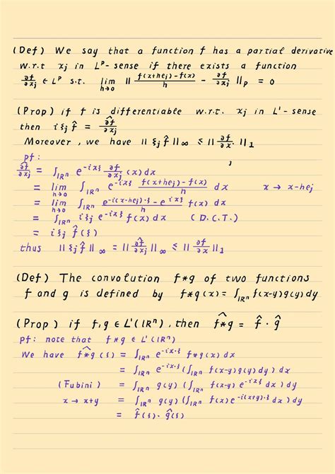 清华大学调和分析课程笔记 哔哩哔哩