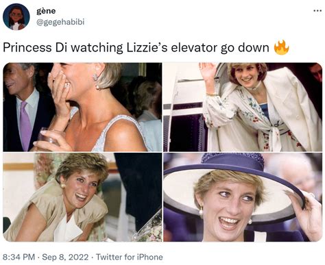 Princess Di Watching Lizzies Elevator Go Down 🔥 Know Your Meme