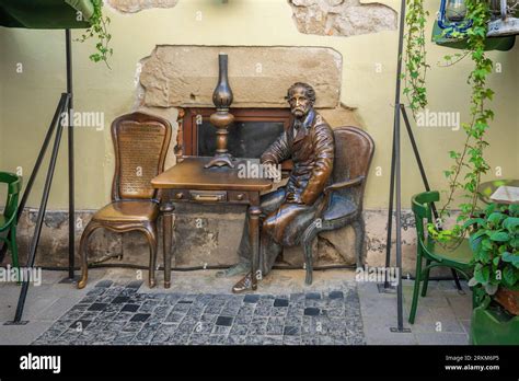 Monument To Inventors Of Kerosene Lamp Jan Zieg And Ignacy