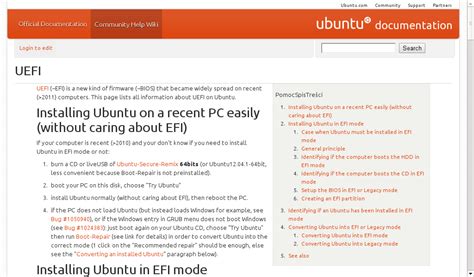 Tandem Windows Ubuntu Instalacja Ubuntu Na Desktopie Z Windows 8 I Uefi
