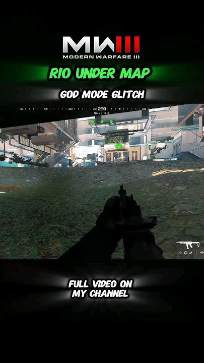"Unbelievable Godmode Glitch Under the Map in MW3 Rio Arcade Mode! 🎮🤯 ...