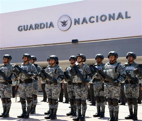 El Nuevo Mapa De La Guardia Nacional Estadomayormx