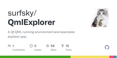 GitHub Surfsky QmlExplorer A Qt QML Running Environment And Examples Explorer App
