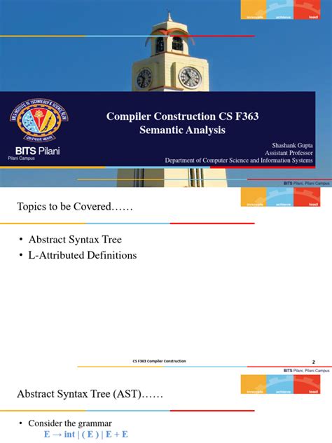 Compiler Construction Pdf Data Type Pointer Computer Programming