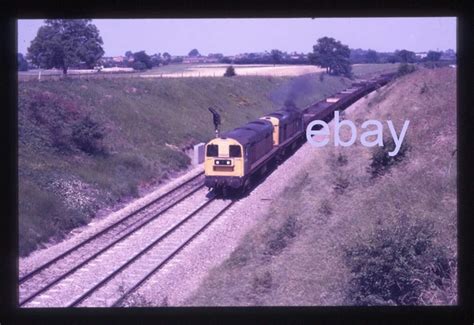Original 35mm Slide Class 20s 20169 And 20199 At Abbotswood Junction