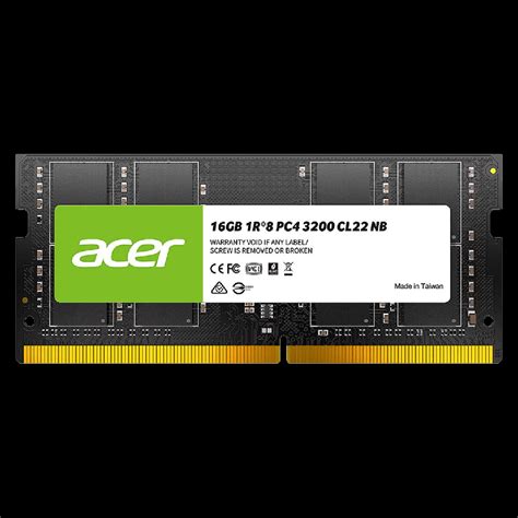 Memoria RAM P Notebook DDR GB Mhz ACER Navitech