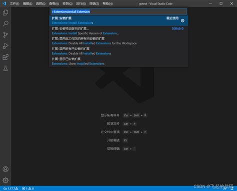 Vscode编写go语言 Gin框架搭建vscode Go Gin Csdn博客