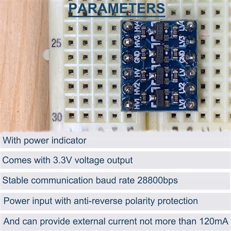 Snapklik Com DAOKAI PCS IIC I C Logic Level Converter Channels Bi Directional Level