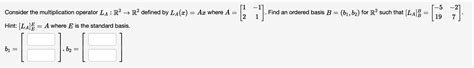 Solved Consider The Multiplication Operator Lar2→r2