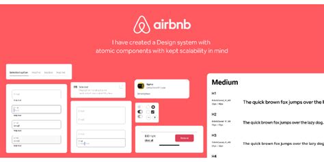 Airbnb Design System Figma Community