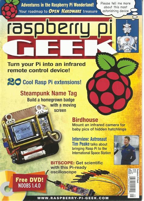 Raspberry Pi Geek Magazine Mayjune 2015 Issue 10 Free