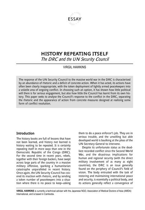 Pdf History Repeating Itself