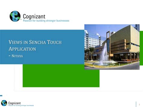 Workshop On Sencha Touch Part 4 Views In Sencha Touch Pdf