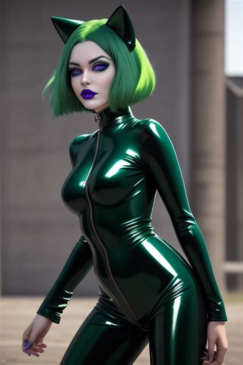 Latex Catsuit Tensorart