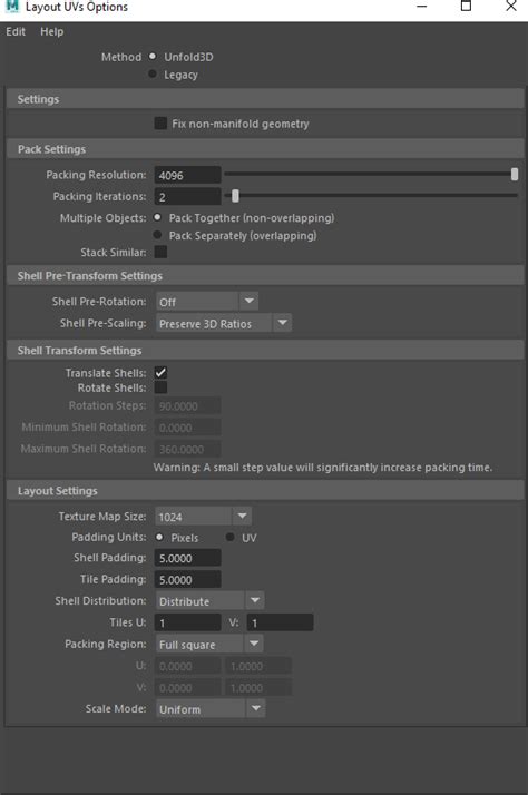 [maya uv] why does uv layout keep scaling smaller objects huge in my uv maps — polycount