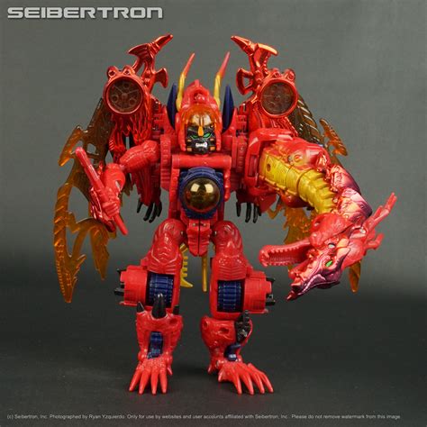 Transmetal 2 Megatron Transformers Beast Wars Dragon Complete 1999