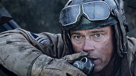 All The Best Action Scenes From Fury Brad Pitt Youtube