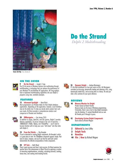 Delphi Informant 95 2001 Pdf Microsoft Windows Databases