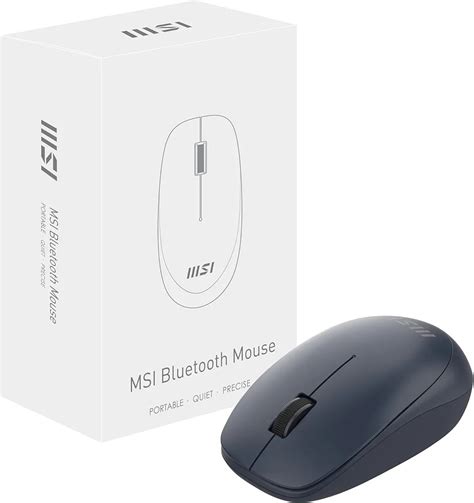 [brand New ] Wireless Mouse Msi Prestige M98 Bluetooth 2 Buttons Wheel Black