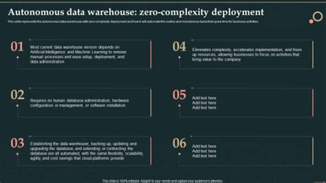 Autonomous Data Warehouse Powerpoint Templates Slides And Graphics