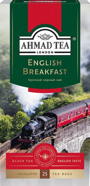 Чай черный AHMAD TEA English Breakfast, 25пак купить на OZON по низкой ...