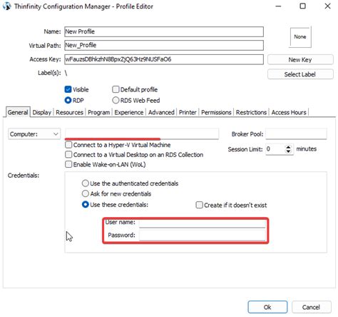 how to use permissions to restrict available resources per user