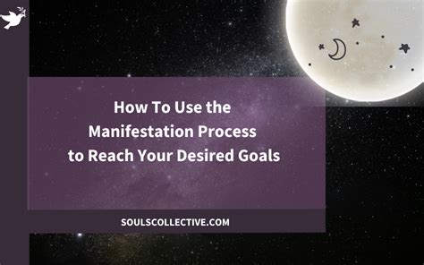 A Visual Diagram Of The Manifestation Process Manifestation