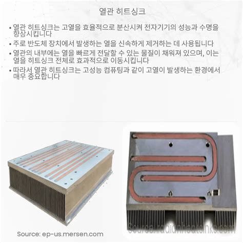 열관 히트싱크 Electricity Magnetism