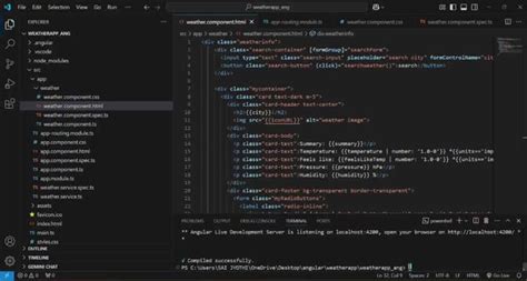 Angular Weatherapp Apiintegration Frontenddevelopment