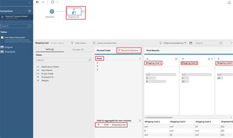 how to transpose multiple data fields using tableau prep — onenumber