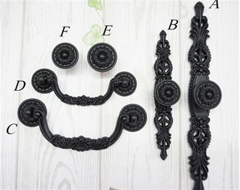 Vintage Style Dresser Knobs Pulls Drawer Knob Pull Handle Etsy