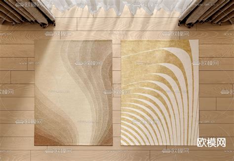 抽象花纹地毯 方毯su模型下载id14118034sketchup模型下载 欧模网