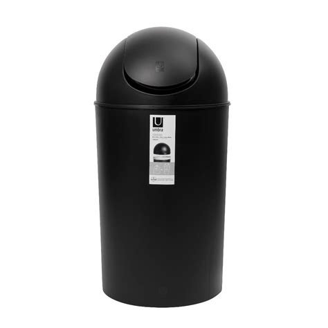 Bote De Basura Umbra Grand Can 39 Litros Color Negro Walmart En Línea