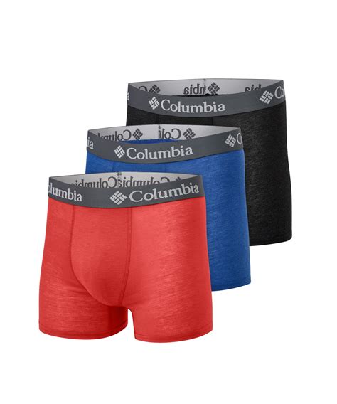 Columbia Mens Performance Stretch Boxers Marks