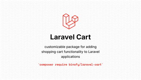 Github Binafylaravel Cart Laravel Cart Is A Customizable Package