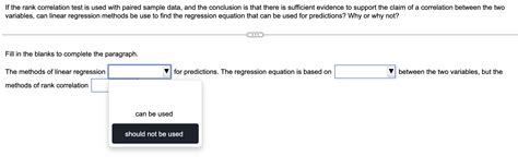 [solved] 18 If The Rank Correlation Test Is Used With P