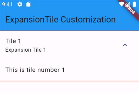 How To Customize Expansiontile For A Unique Flutter Ui Experience