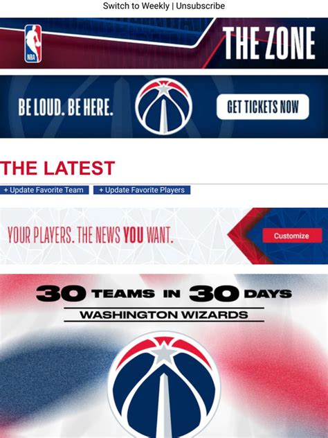 Nba Store 30 Teams In 30 Days Washington Wizards Which Team