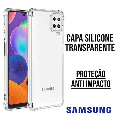 Capa Capinha Case Transparente Anti Impacto Com Borda Samsung Varios Modelos Ótima Qualidade