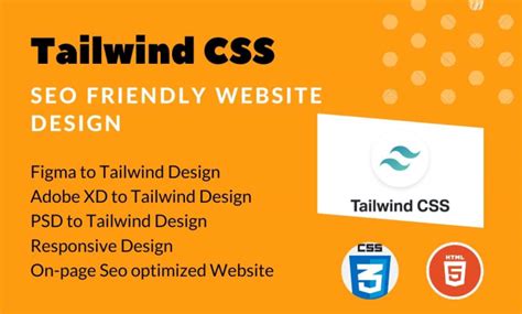 Create Professional Html Css Tailwind Css Responsive Website Templates By Abduxsalam Fiverr