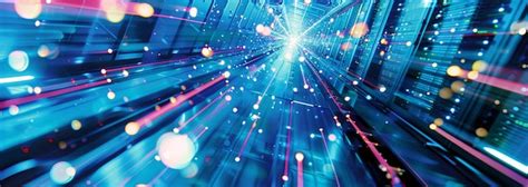 Premium Photo Highspeed Data Transmission In Futuristic Network Infrastructure