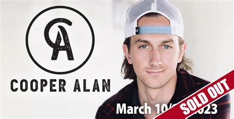 See Up And Coming Country Star Cooper Alan At The Island