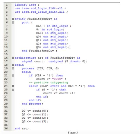 Bit Bit Frequency Divider VHDL Stack Overflow