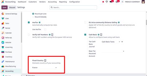 An Overview Of Accounting Localization For France In Odoo 17