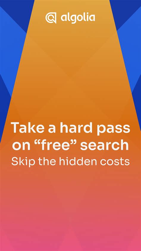 Algolia On Linkedin Cost Of Free Search Solution