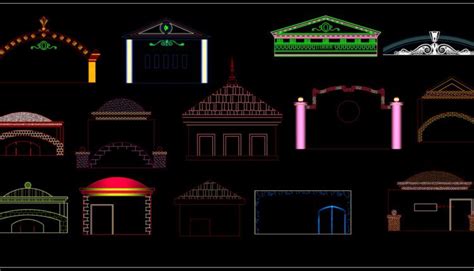 120cad Classical Elements Cad Blocks Free Dwg 2 Free Cad Blocks Download Dwg Models For