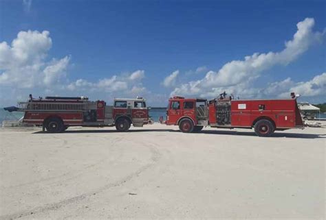 Fire Truck Lands On Caye Caulker Ambergris Caye Belize Message Board