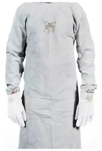 Avental De Raspa Tipo Barbeiro Com Mangas Para Soldador Mercadolivre