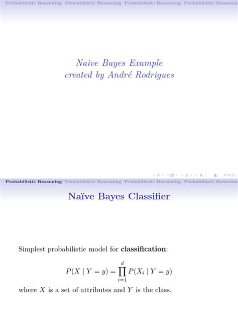 Nbayes Example Download Free Pdf Bayesian Inference Statistical
